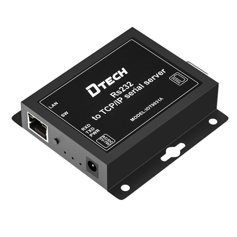 1 Port RS232 to Ethernet IP Converter / Device Server – Aluminum ...